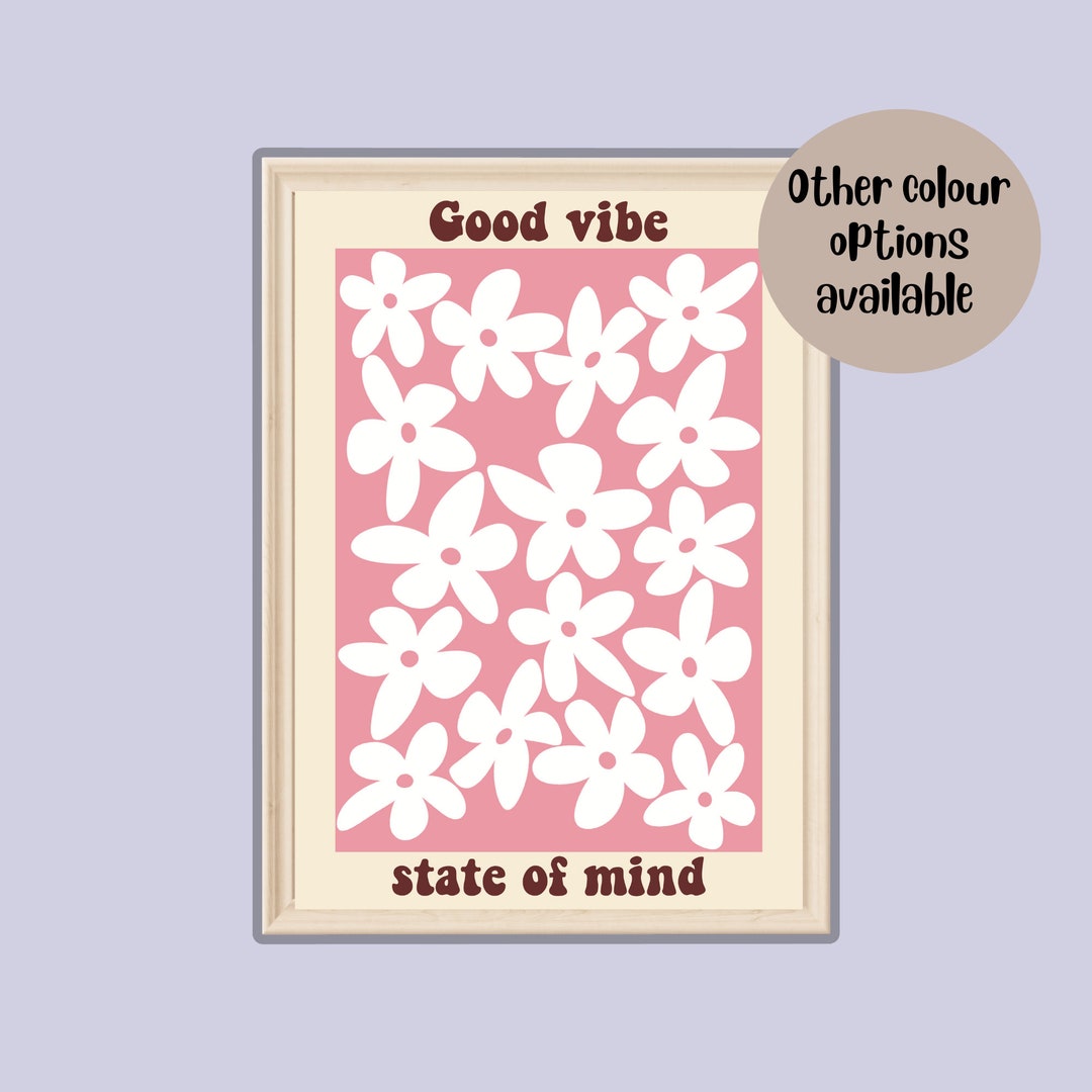 Pink Girls Bedroom Wall Print, Blush Pink Teen Room Decor, Boho Pink ...