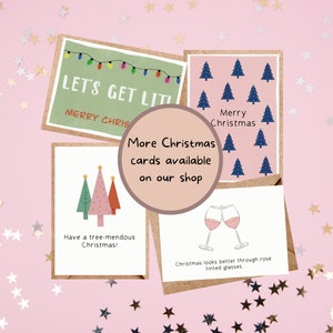 Funny Christmas Card, Funny Christmas Card for Best Friend, You Slay ...