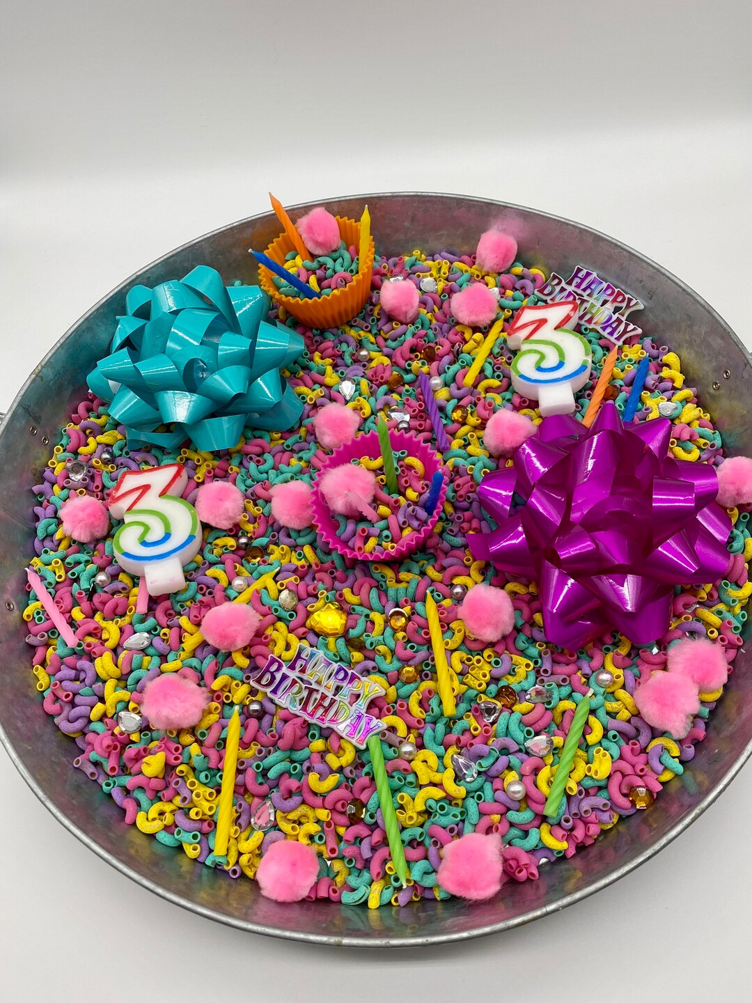 Birthday Themed Sensory Kit, Birthday Sensory Bin, Birthday Sensory Box ...