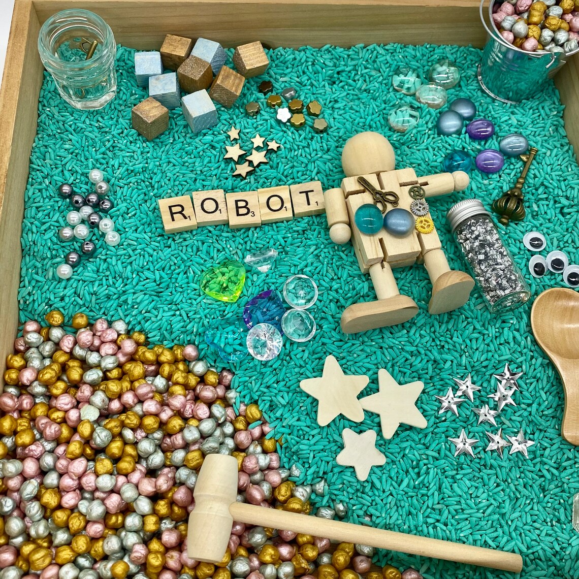 Robot Sensory Kit, Robot Sensory Bin, Robot Sensory Box, Robot Sensory ...