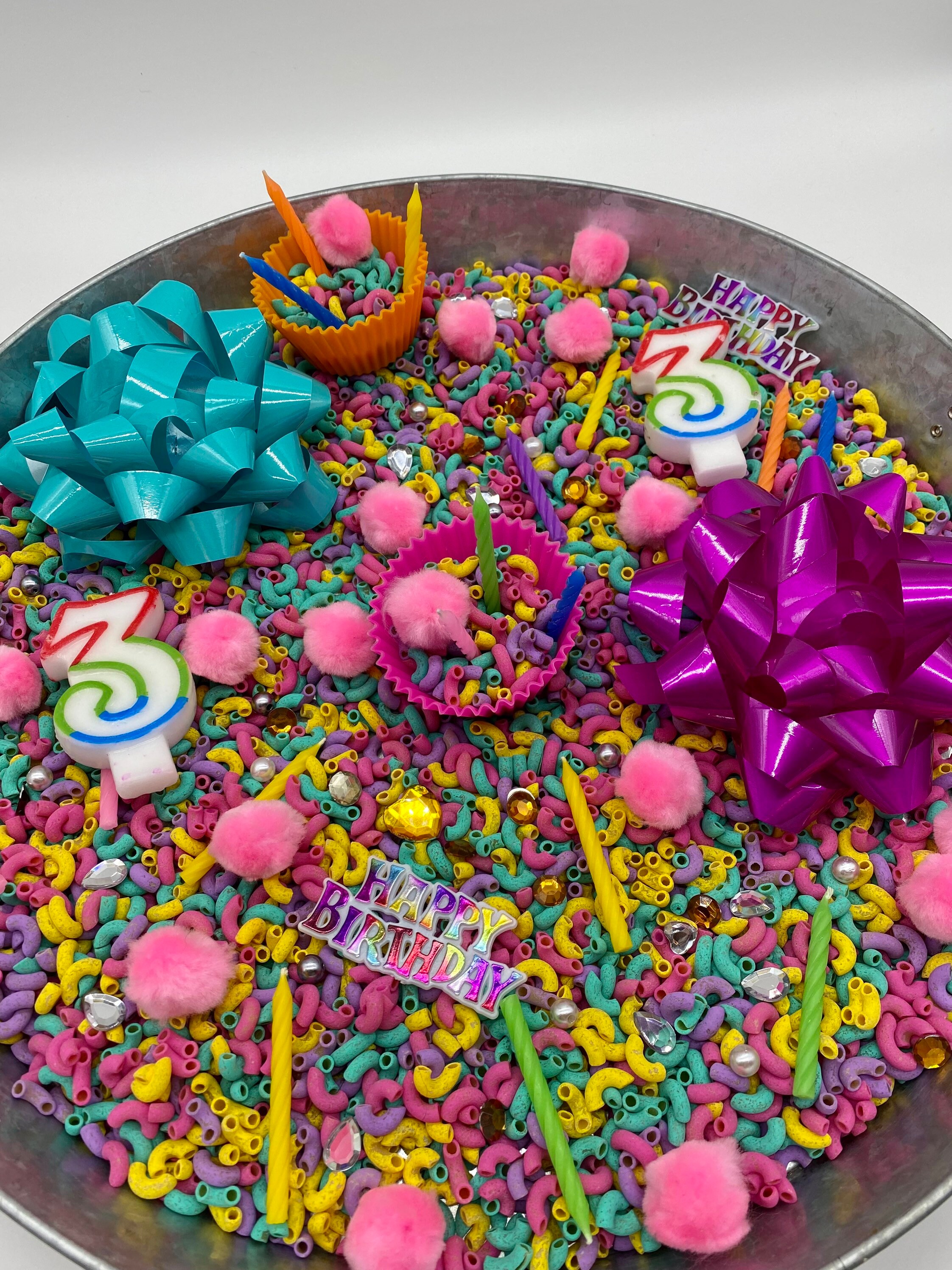 Birthday Themed Sensory Kit, Birthday Sensory Bin, Birthday Sensory Box ...