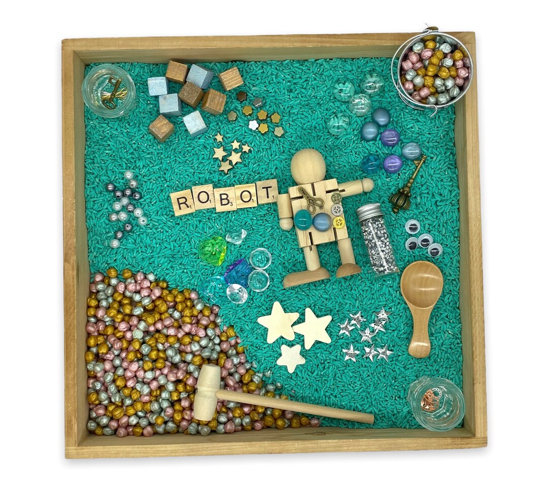 Robot Sensory Kit, Robot Sensory Bin, Robot Sensory Box, Robot Sensory ...