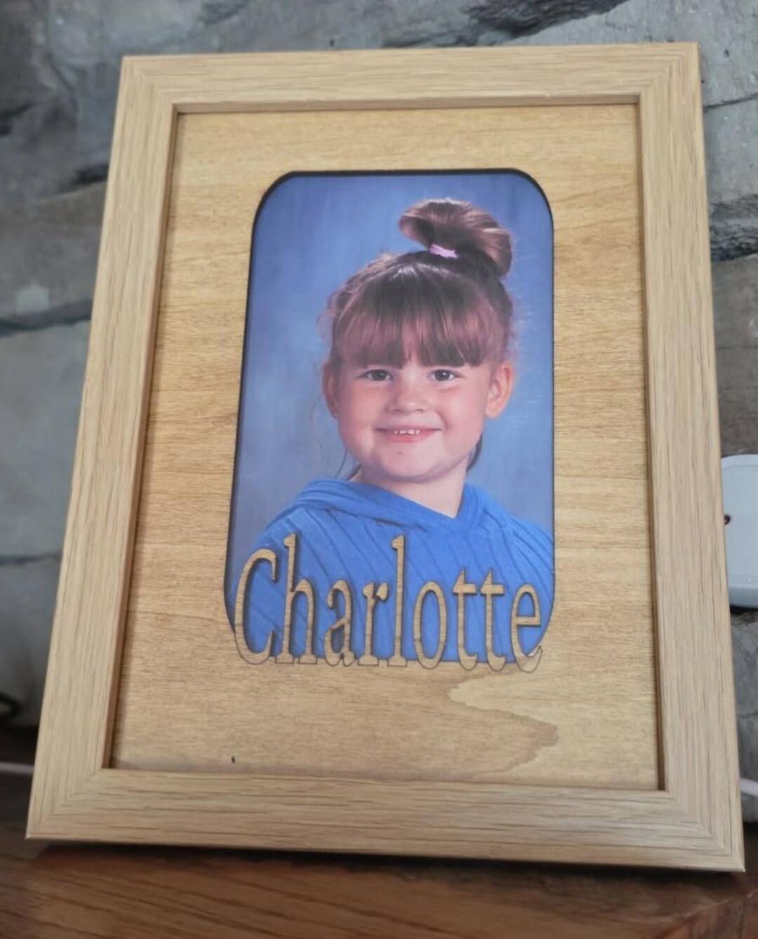 Custom Name Frame Mat | Personalized Photo Mat | 5x7 or 8x10 Frame Mat ...