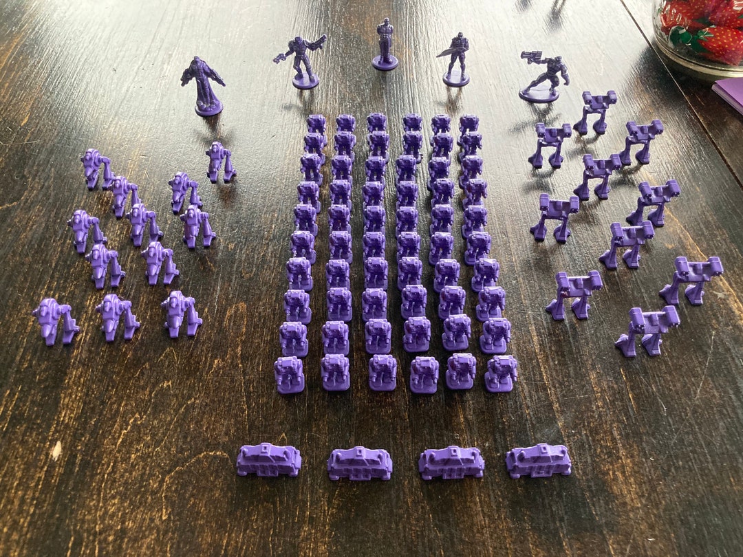 Genuine OOB Risk 2210 A.D. M.O.D. Units & Commander Miniatures - OOB ...