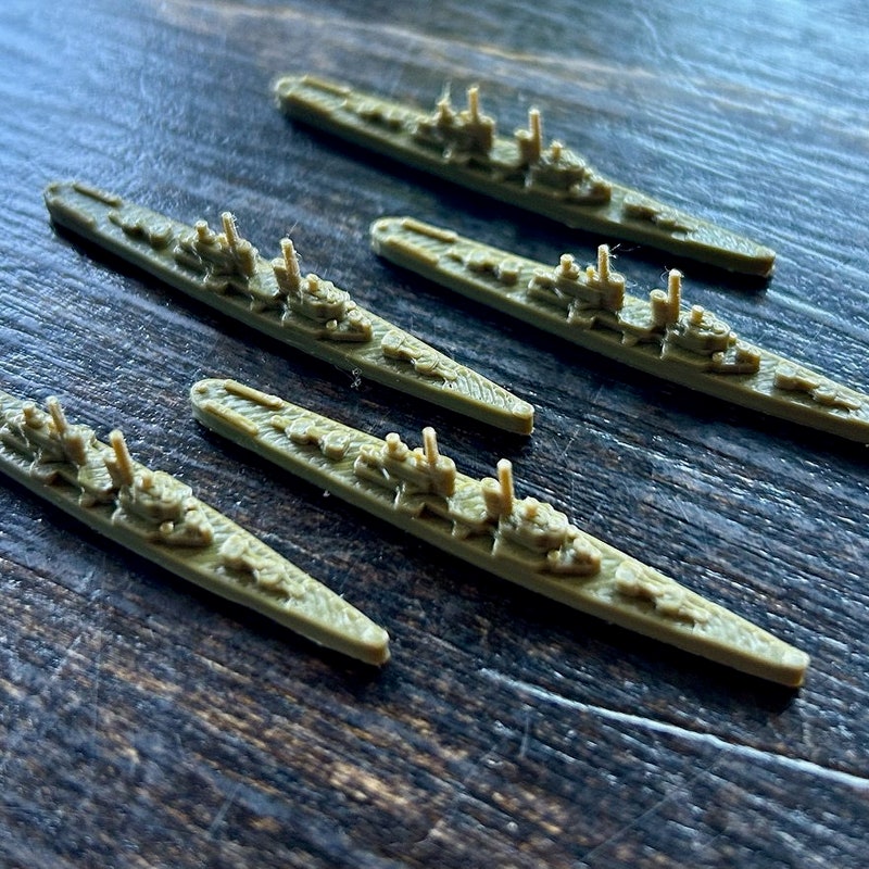 Ww2 Ship Miniatures - Etsy