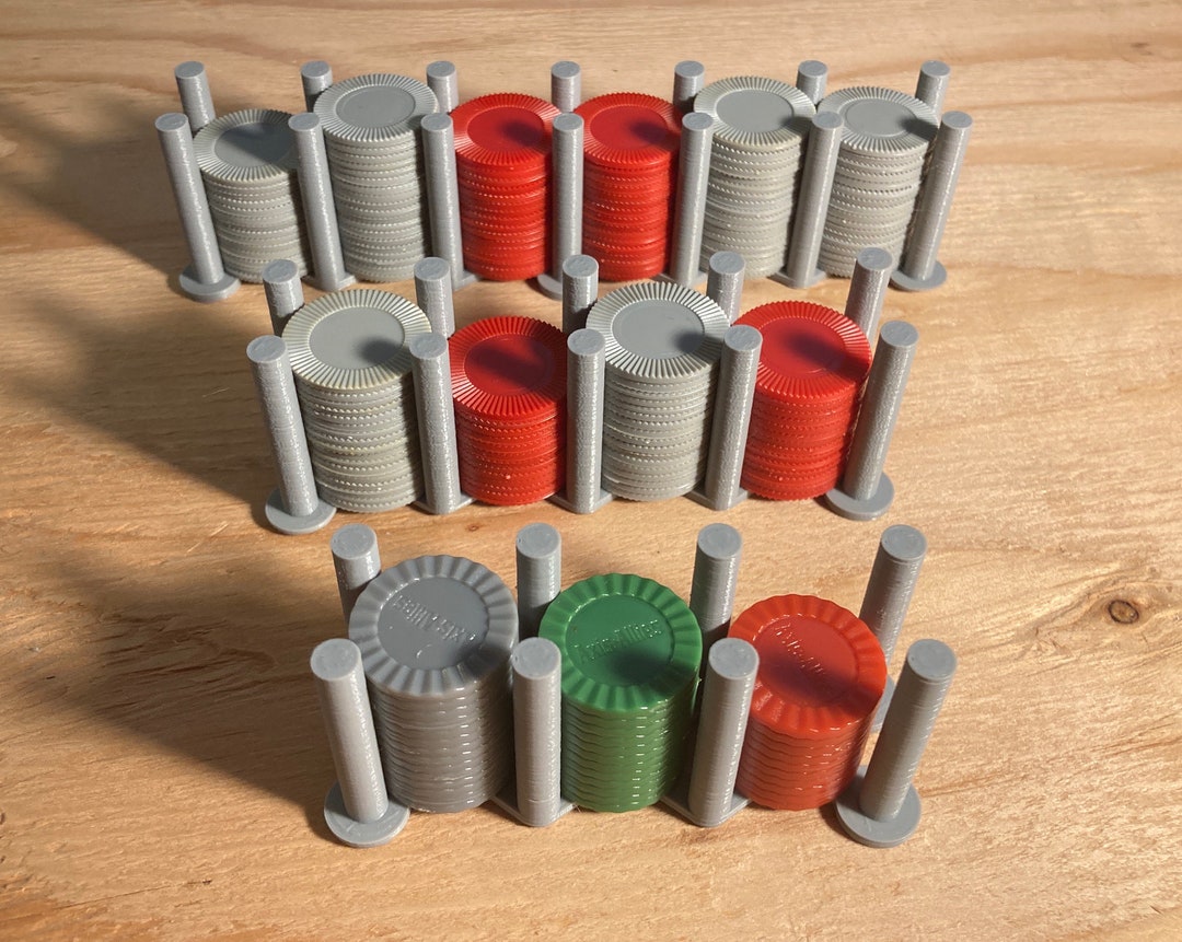 Chip & Counter Holders for Tabletop Board Games Like Axis and Allies ...