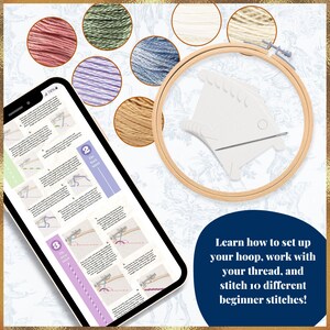 Embroidery for Beginners Step by Step Guide to Hand Stitching - Etsy