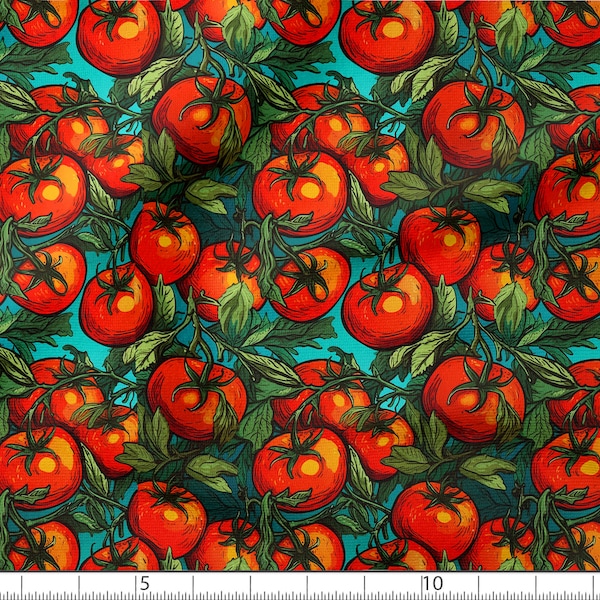 Vegetable Fabric - Etsy