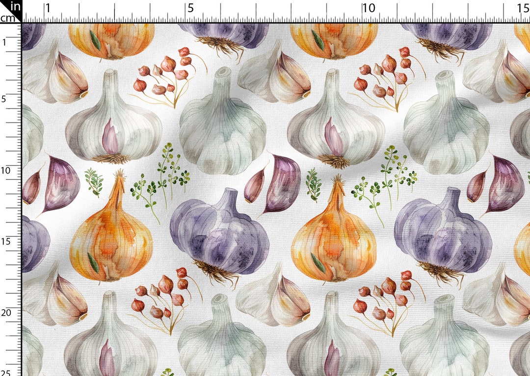 Garlic Cotton Fabric 100%, High Quality Fabric Eco-print, Garlic Fabric ...