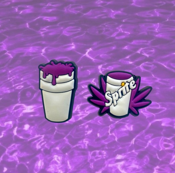 Double Cup Croc Charm Purple Drink Croc Charm Wockesha - Etsy