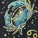 Cancer *zodiac Sign Canvas Tote Bag - Astrology Series - Etsy