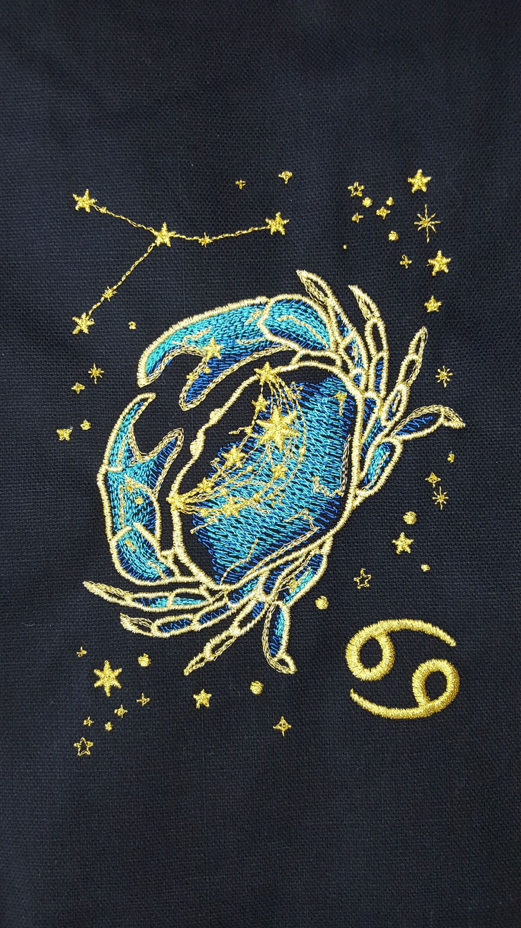 Cancer Zodiac Sign Canvas Tote Bag Astrology Series - Etsy