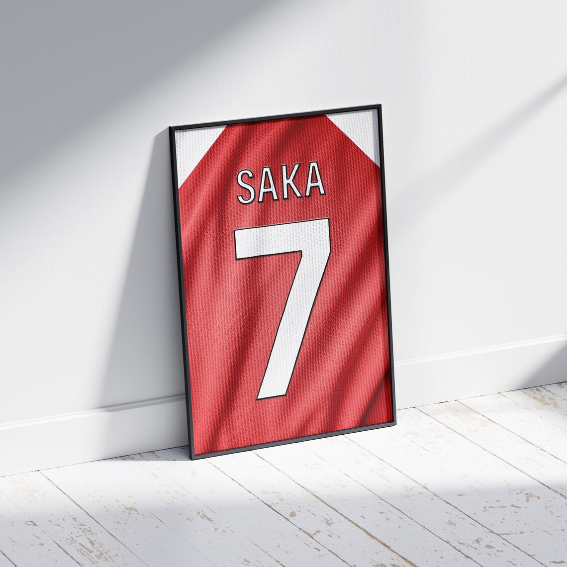 Bukayo Saka Football soccer Player Jersey 3D Looking Poster Poster or ...