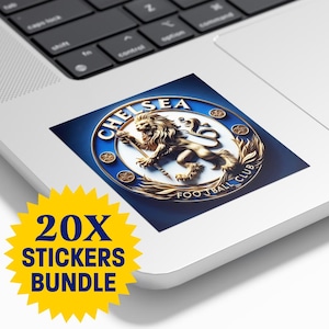 20x Pieces Chelsea Style Vinyl Stickers Bundle - Etsy
