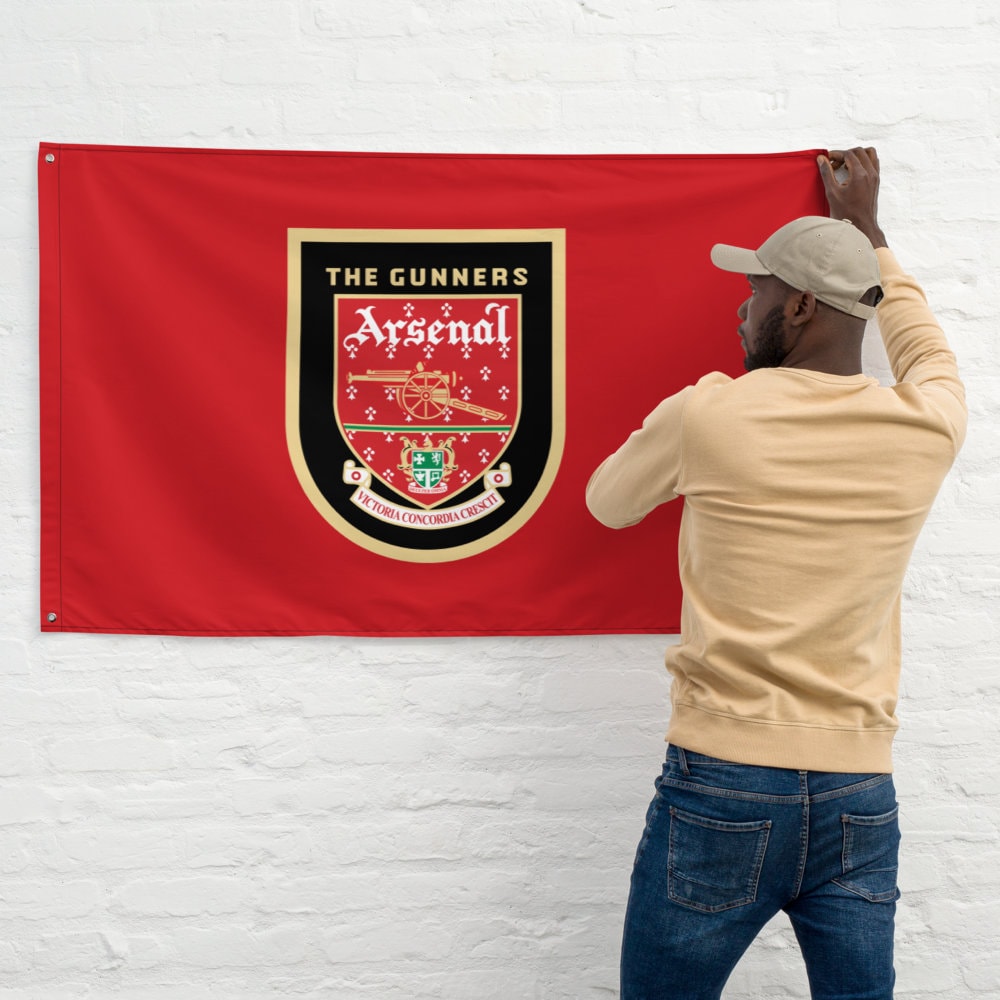 Arsenal London Flag - Etsy