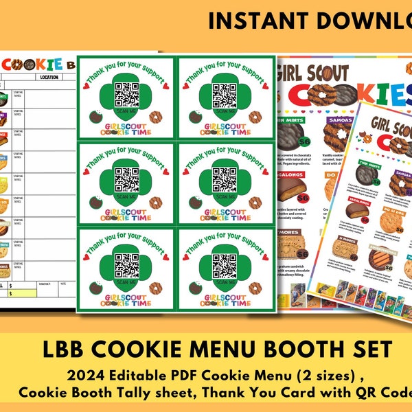 Girl Scout Cookies 2023 - Etsy