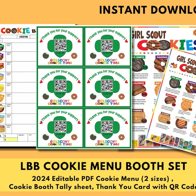 Girl Scout Cookies 2023 - Etsy