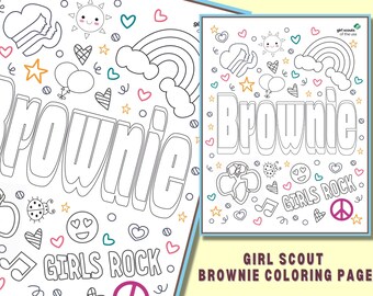 Instant Download Brownie Scouts Customizable Little Debbie Brownie ...