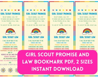 Girl Scout Promise | Etsy