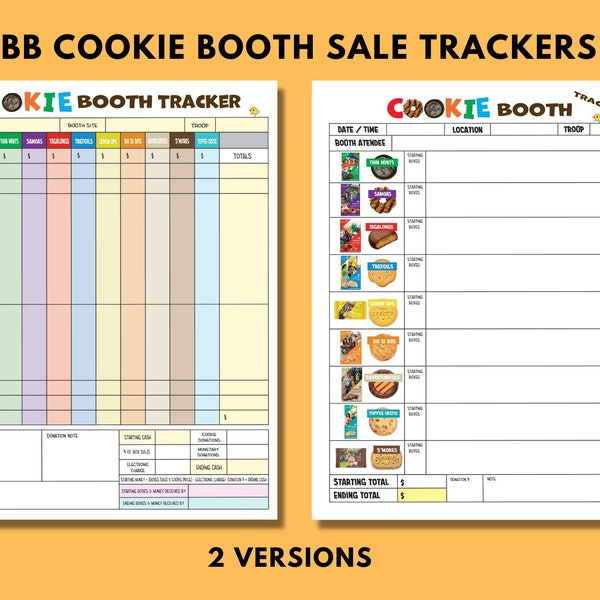 Girl Scout Cookie Booth - Etsy