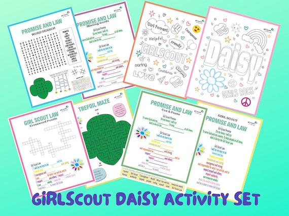 Daisy Girl Scout Promise Activity