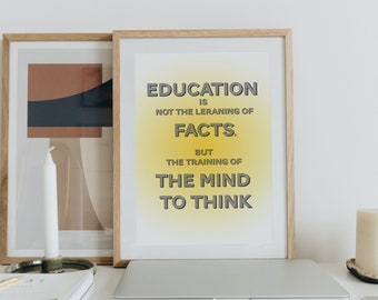 Albert Einstein Poster | Etsy