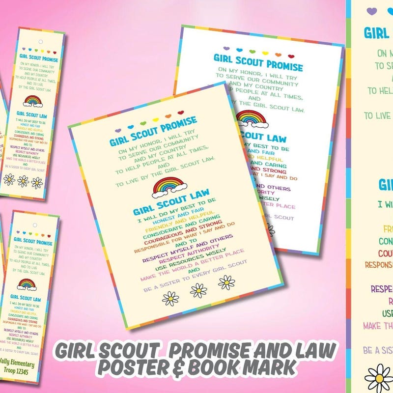 Girl Scout Banner - Etsy