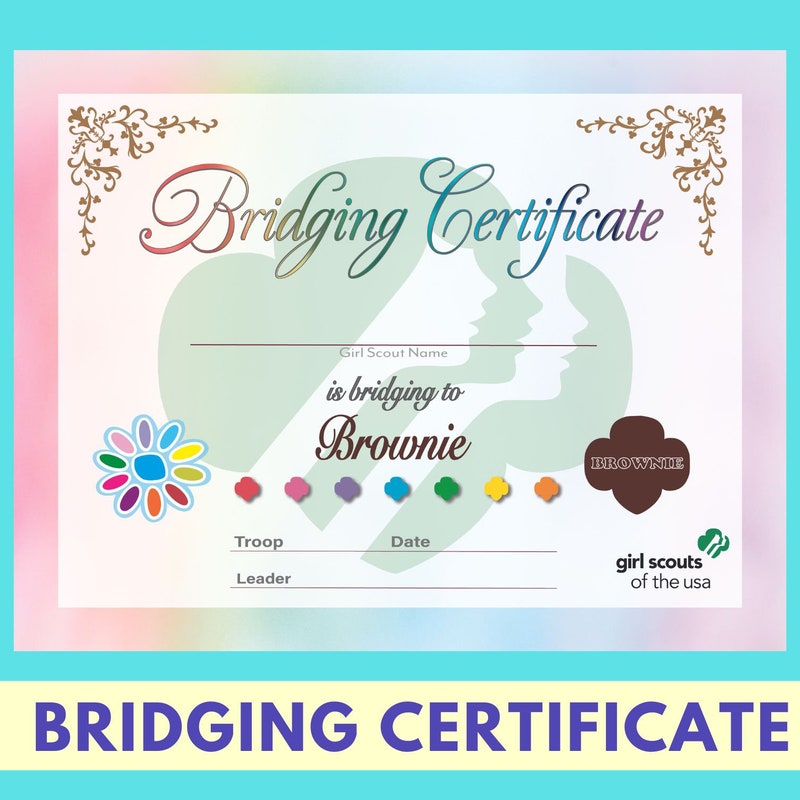 Girl Scout Bridging - Etsy