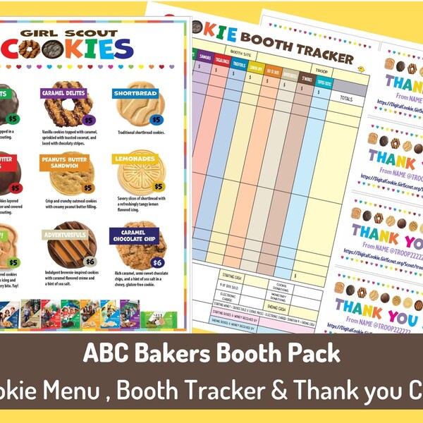 Girl Scout Cookies 2023 - Etsy