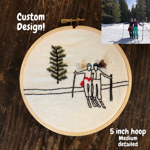 Custom Embroidery Design Photo to Embroidery Embroidered - Etsy