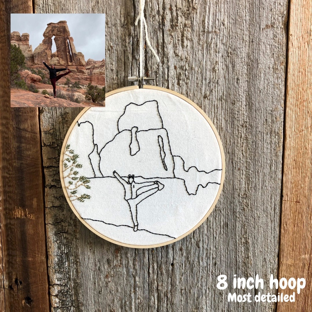 Custom Embroidery Design Photo to Embroidery Embroidered Photo ...