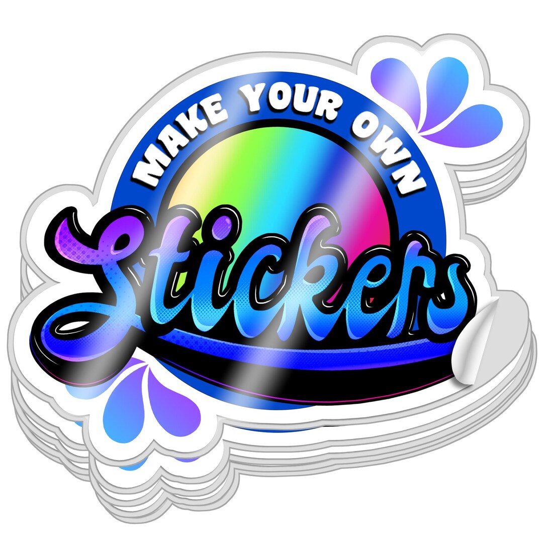 Custom HEAVY DUTY VINYL Stickers - Bulk Durable Promax Die Cut Decals ...