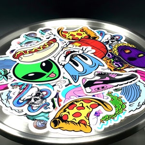 Custom CLEAR STICKERS- Individually Die Cut Transparent See-through ...