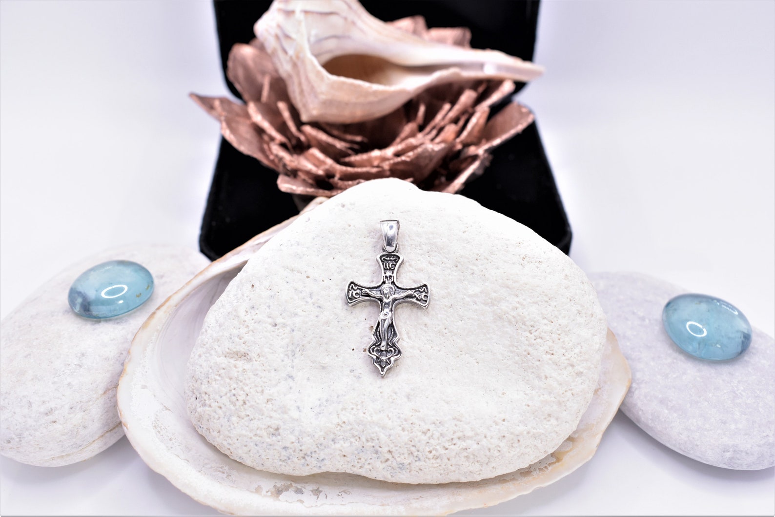 DESIGNER PENDANT CRUCIFIX Pendant Jesus Cross Crucifix - Etsy