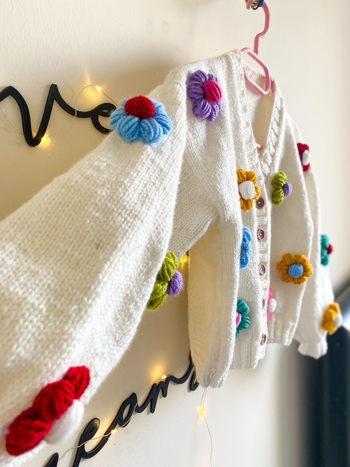 Daisy Cardigan Handmade Cardigan for Women Daisy Knit - Etsy