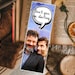 David Tennant and Michael Sheen Bookmark, Glossy Laminated Book Page ...