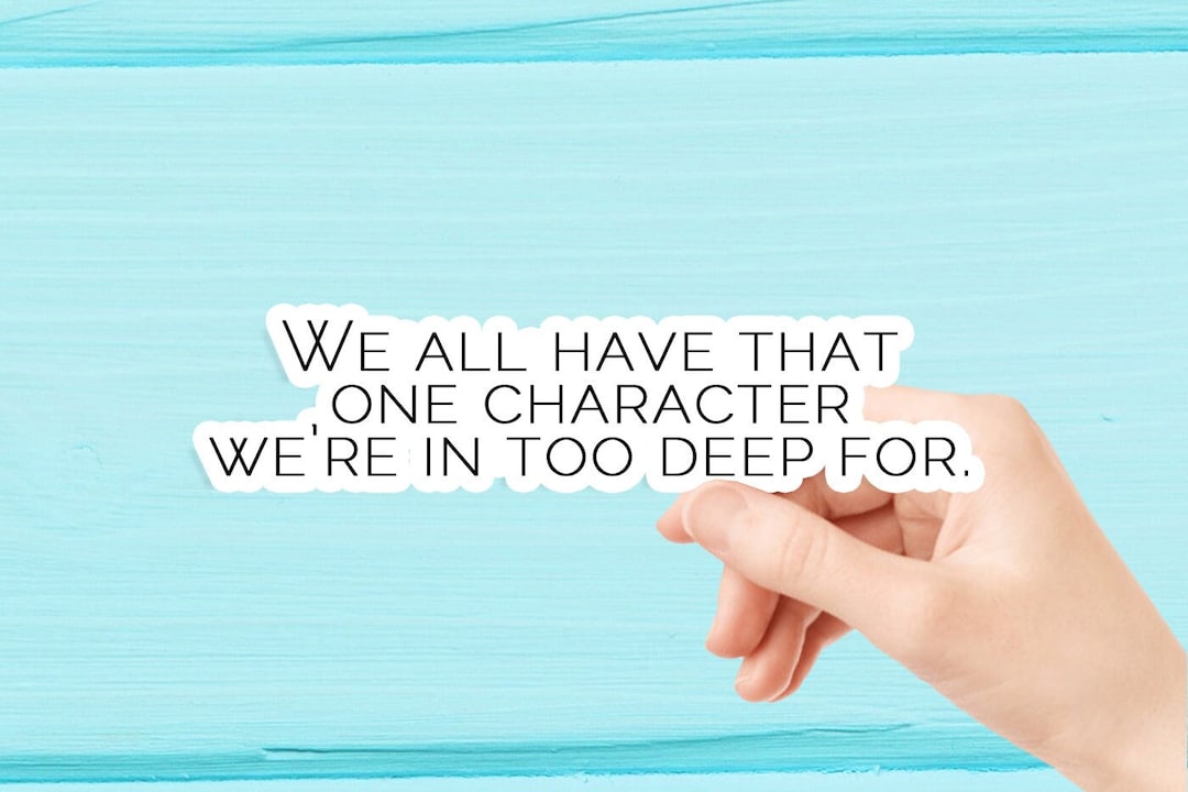 Fictional Characters Sticker, Fandom Sticker, Comfort Character Sticker ...