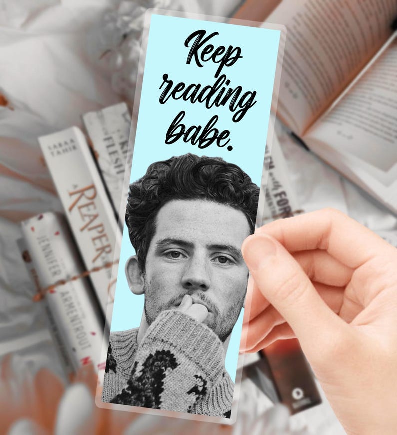 Josh O'connor Bookmark, Glossy Photo Paper, Bookworm Gift - Etsy