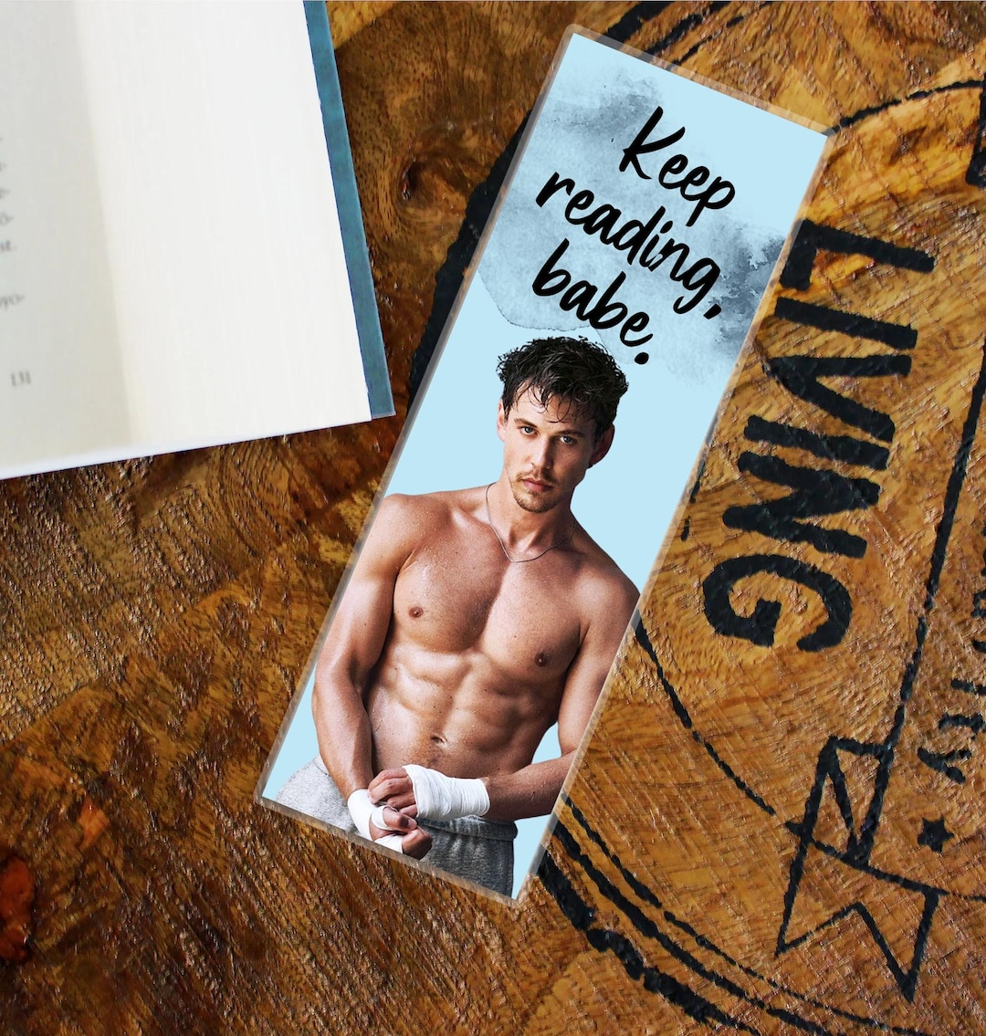 Austin Butler Bookmark, Glossy Laminated Book Page Holder, Reader Gift ...