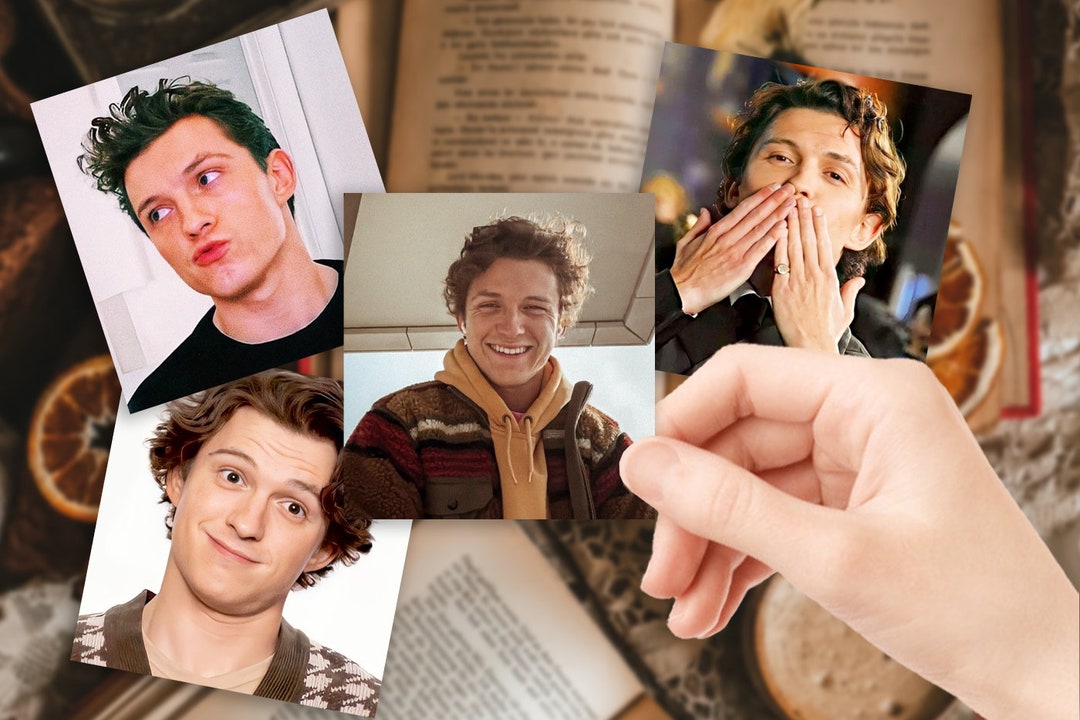 Tom Holland Photo Stickers Waterproof Sticker - Etsy