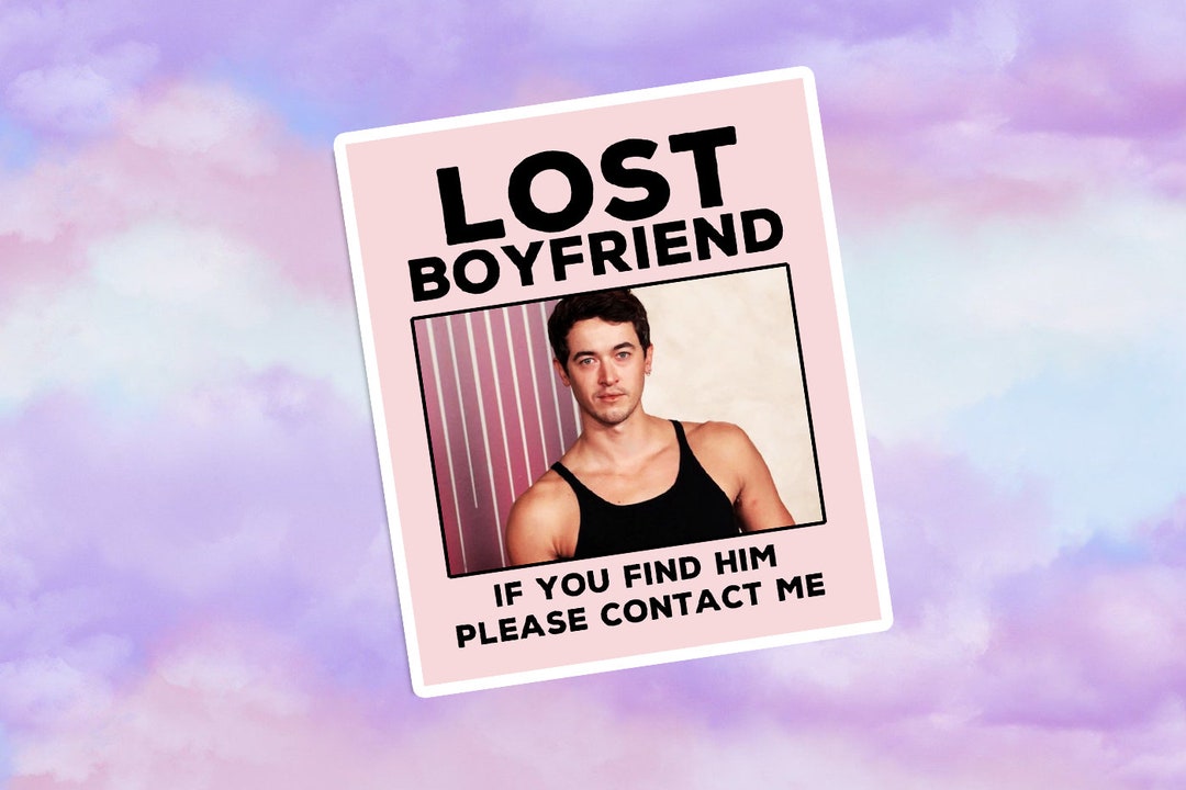 Tom Blyth Lost Boyfriend Sticker, Laptop Decal, Fan Gift, Tom Blyth ...