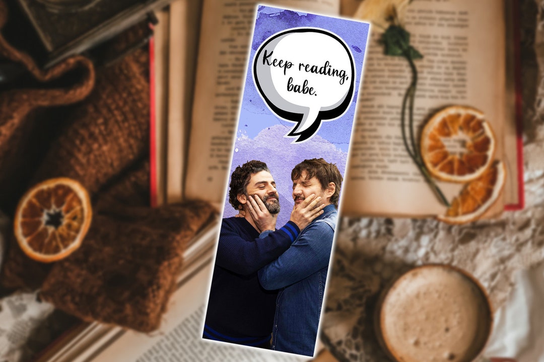Pedro Pascal and Oscar Isaac Bookmark, Pedro Pascal Inspired Bookmark ...
