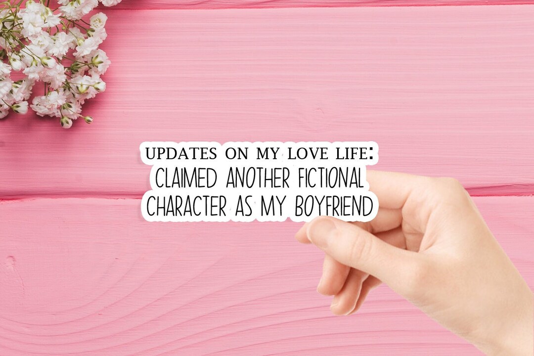Updates on My Love Life Sticker, Fictional Characters Sticker, Fandom ...
