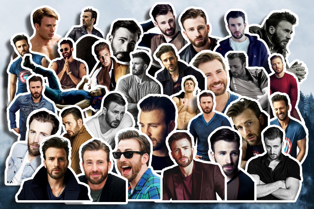Chris Evans Stickers Waterproof Sticker - Etsy