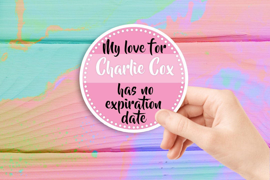 My Love for Charlie Cox Sticker Waterproof Sticker - Etsy