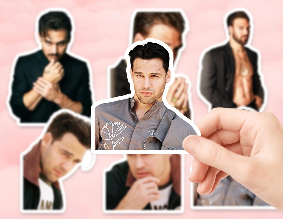 Ryan Guzman Stickers, Glossy Waterproof Vinyl Decal Set - Etsy