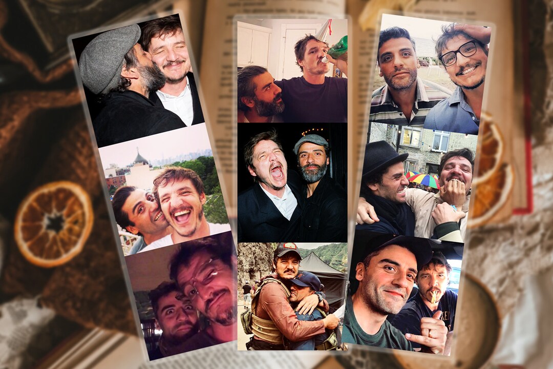 Pedro Pascal & Oscar Isaac Bookmarks, Pedro Pascal Inspired Bookmark ...