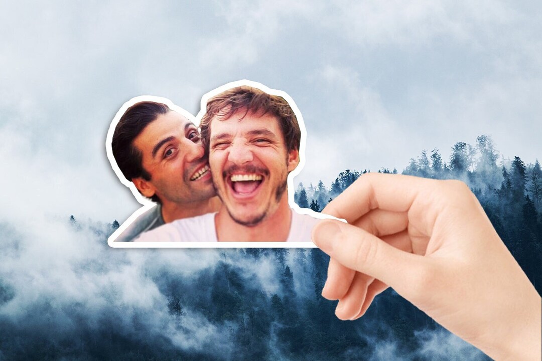 Pedro Pascal Sticker, Laptop Decal, Fan Gift, Pedro Pascal Merchandise ...