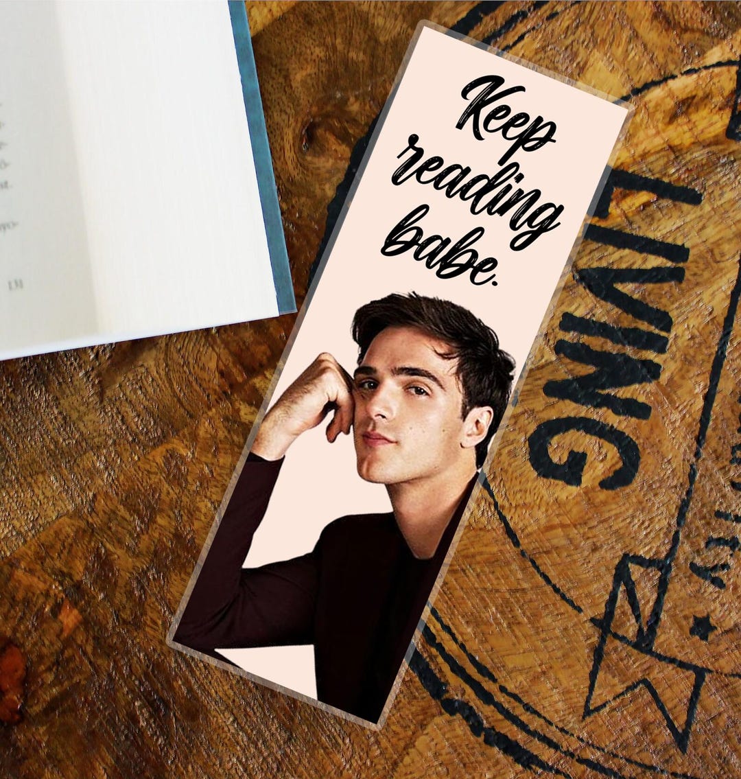 Jacob Elordi Bookmark, Handmade Glossy Laminated Page Holder - Etsy