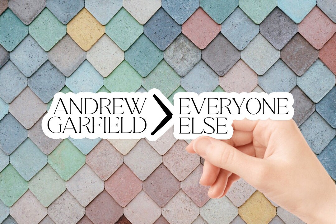 Andrew Garfield Sticker, Andrew Garfield > Everyone Else Sticker ...